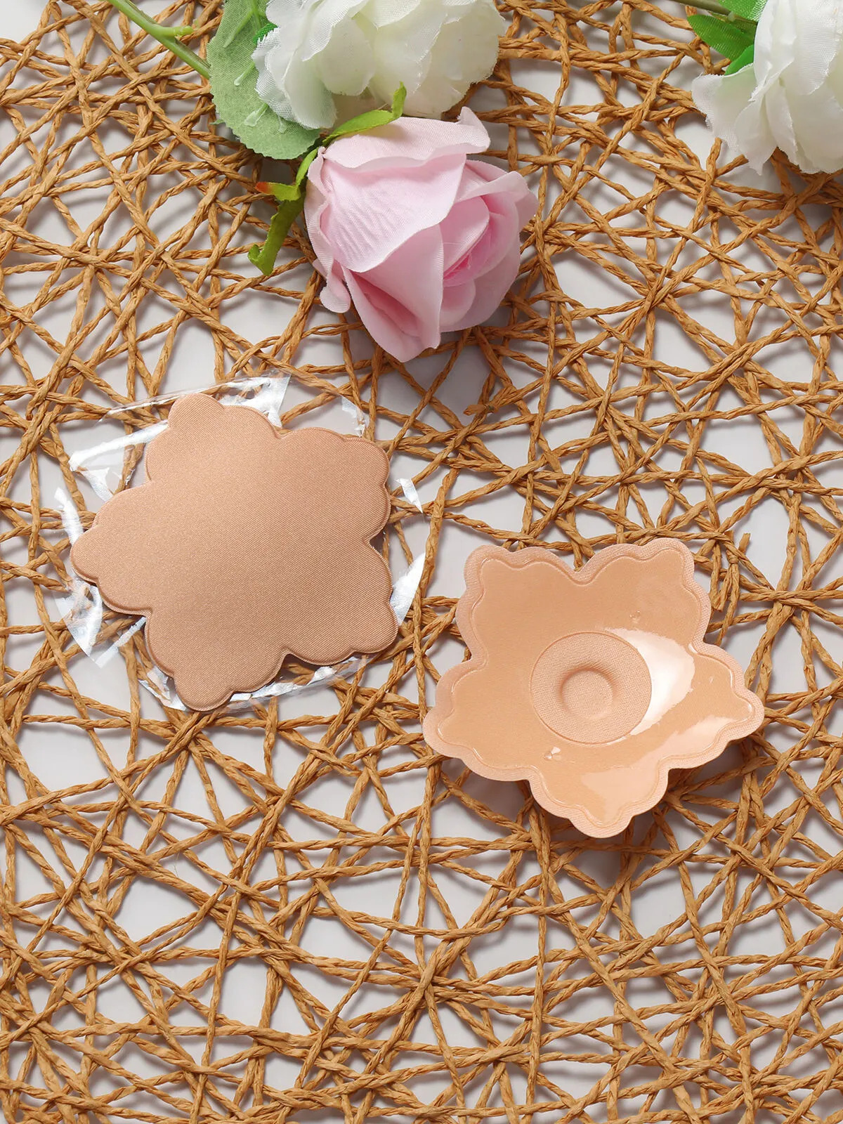 Disposable Solid Fabric Bras & Bralettes | DRESSIN