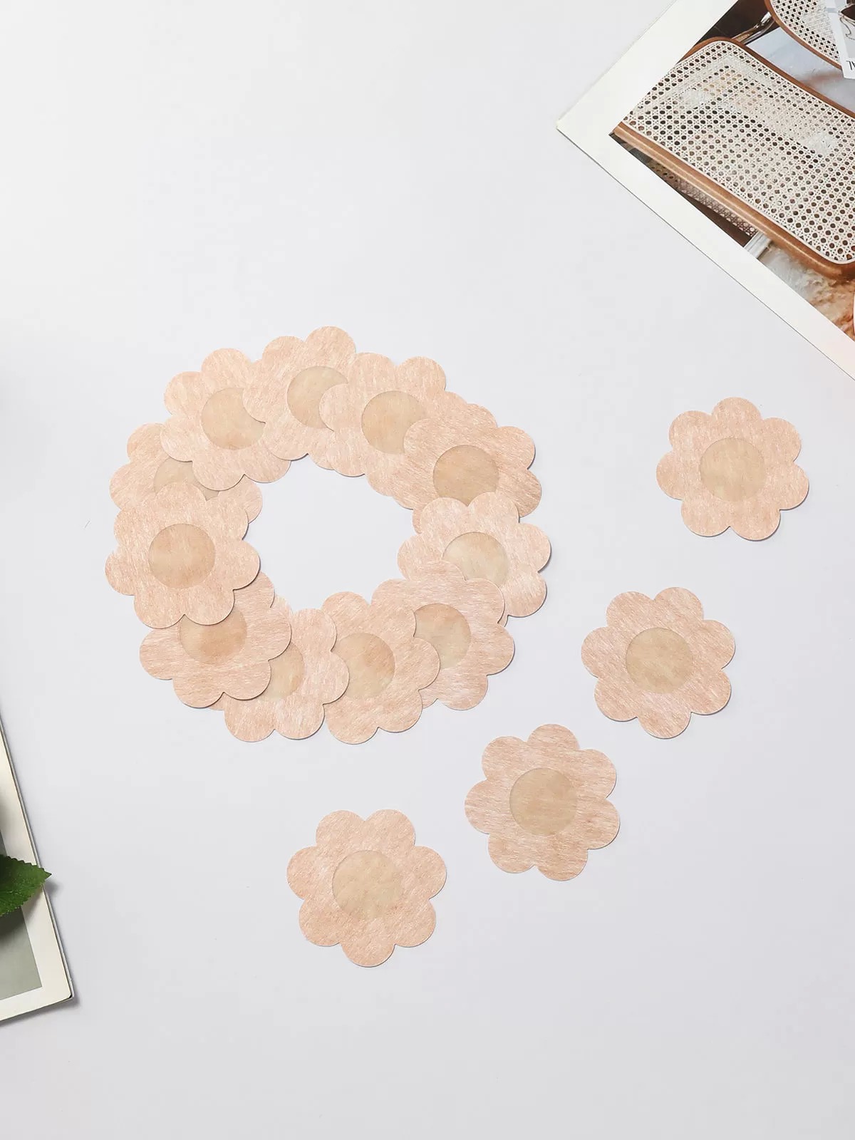 Invisible Plum Disposable Fabric Bras & Bralettes | DRESSIN