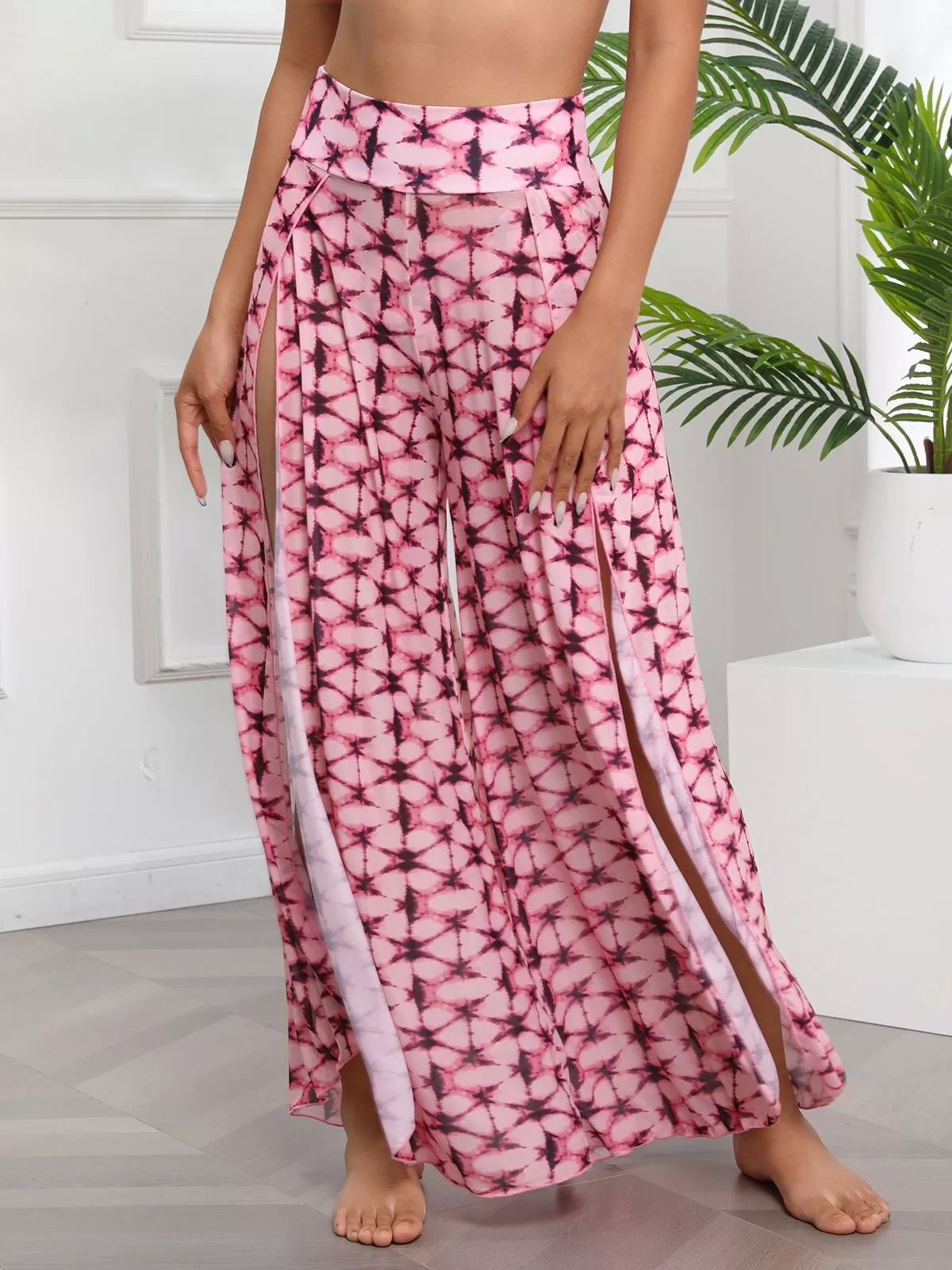 Stylish Colorblock High Rise Cover Up | DRESSIN